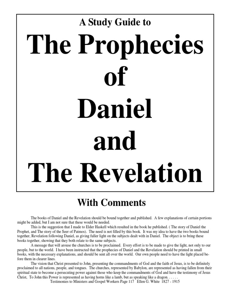 Daniel Revelation Pdf Revelation Latter Day Saints Daniel