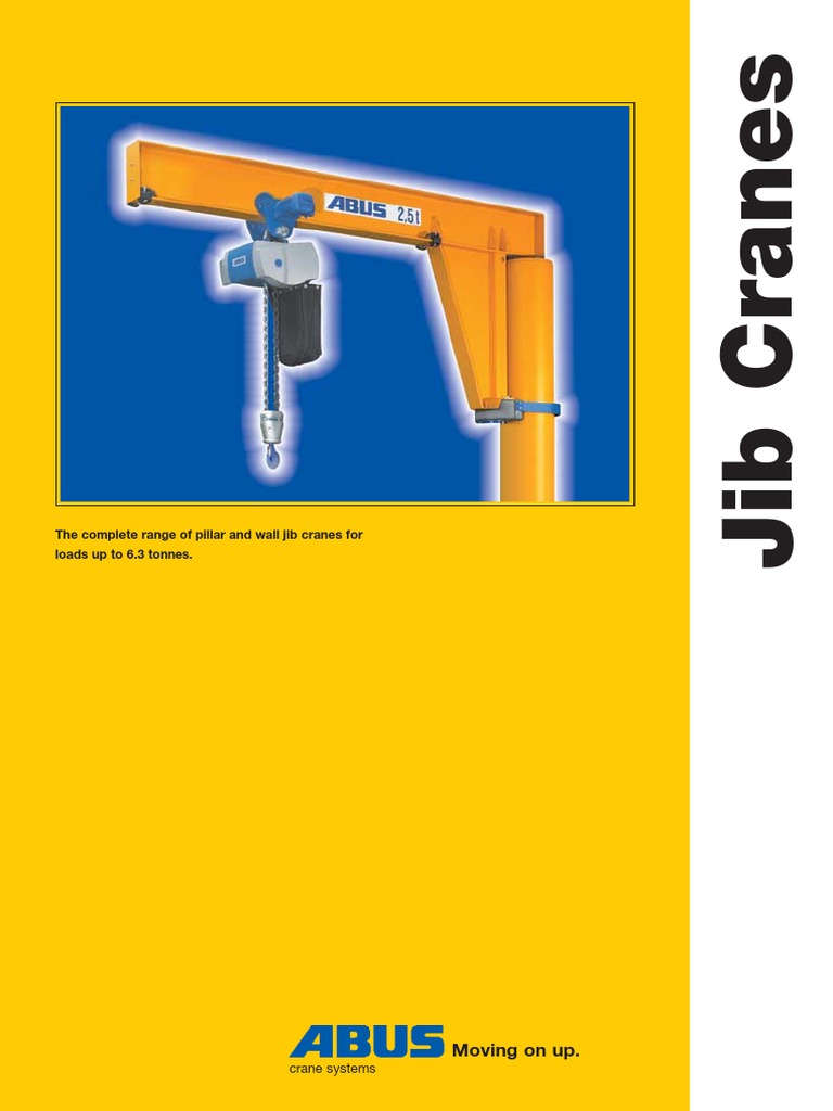 Abus Jib Cranes | PDF | Crane (Machine) | Structural Steel