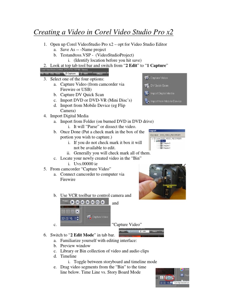 VideoStudio Manual | Download Free PDF | Video | Dvd