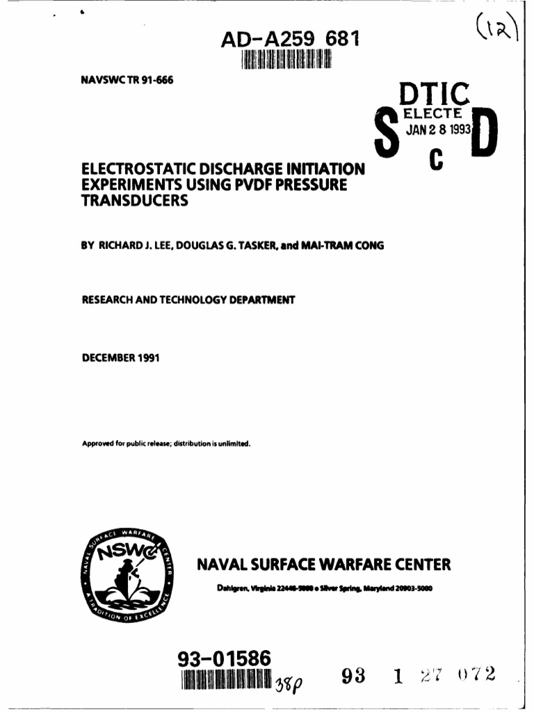 Electrostatic Discharge Experiments | PDF | Electrostatic Discharge ...