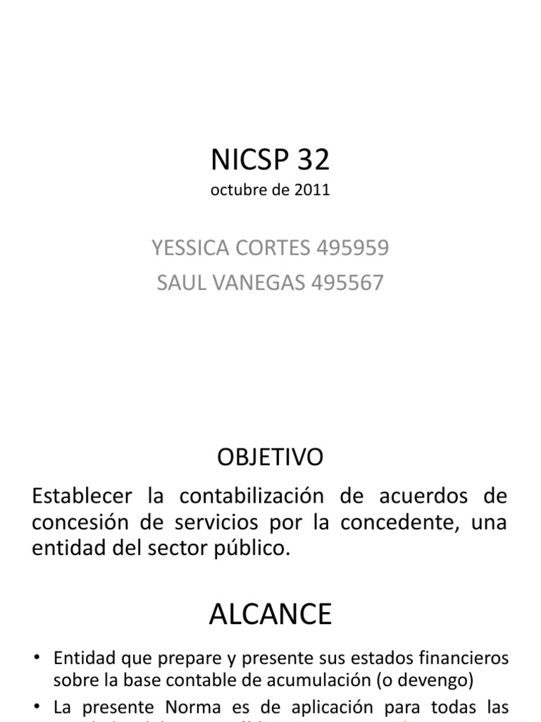 Nicsp 32 | PDF | Economias | Business
