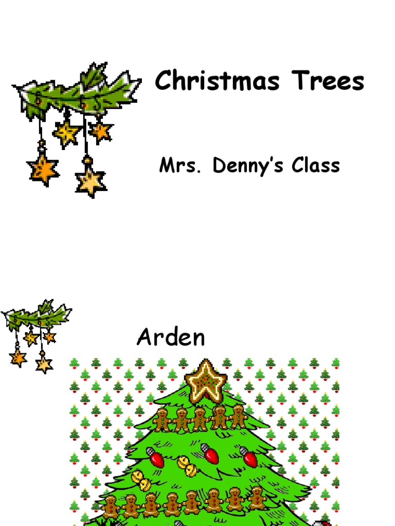 Christmas Tree Class List | PDF