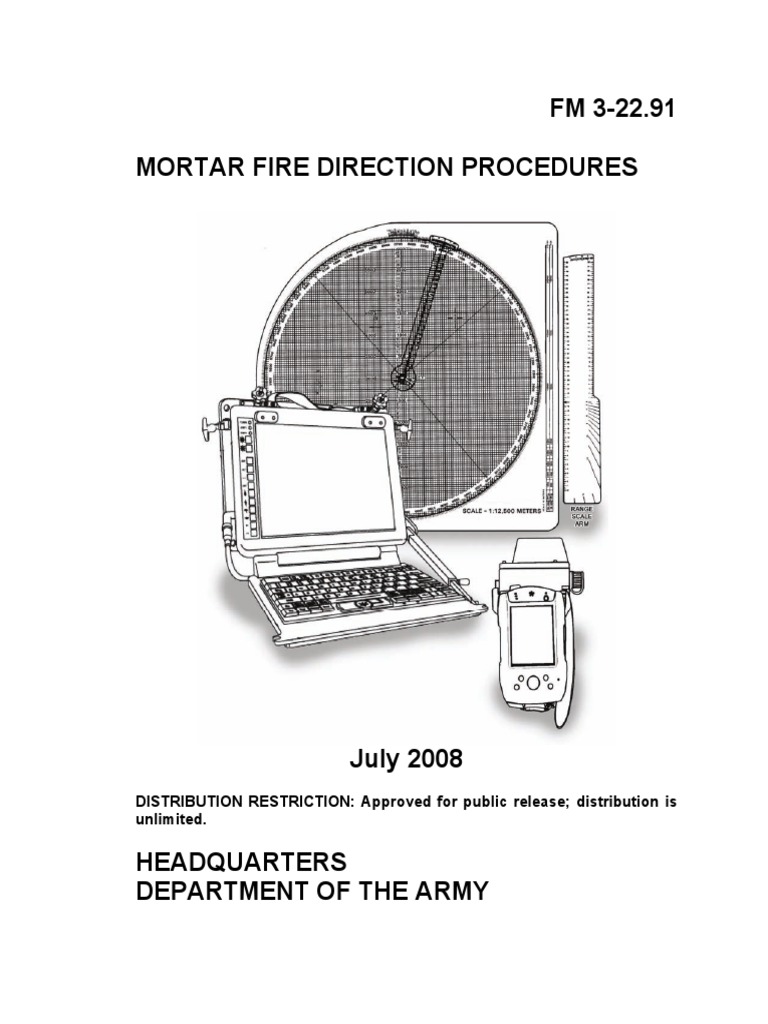 Mortar Fire Direction Procedures | PDF | Fire Control System ...