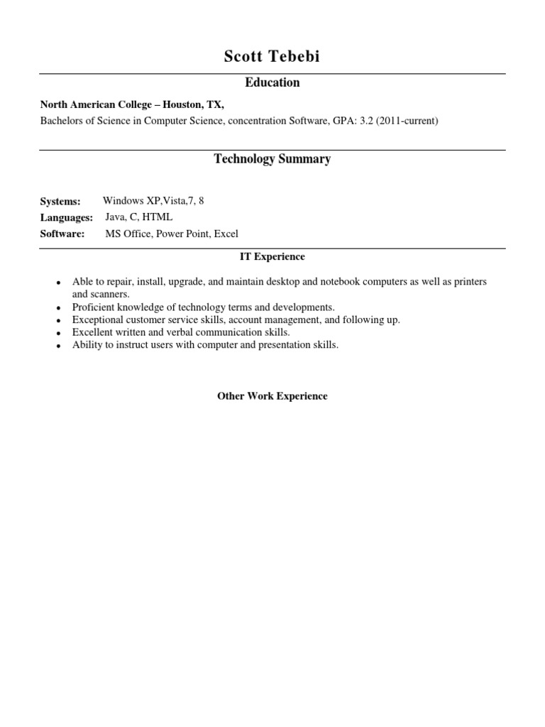 My Resume | PDF