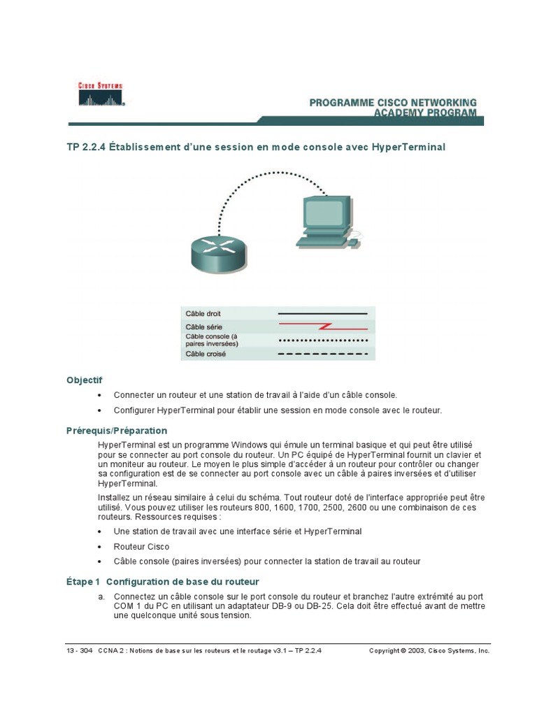 Lancer Un Terminal | PDF | Terminal informatique | Routeur