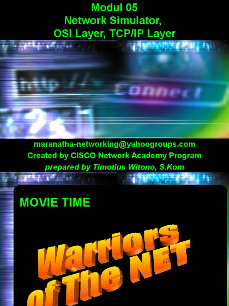 Created by CISCO Network Academy Program: Prepared by Timotius Witono ...