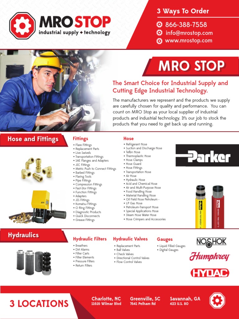 MRO Stop Industrial Supply Linecard | PDF | Valve | Gas Technologies