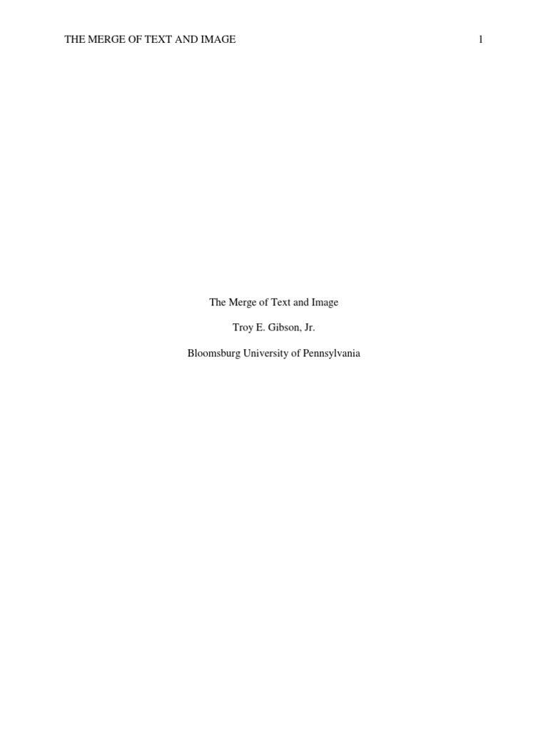 Visual Rhetoric: Merging Text and Image | PDF | Rhetoric | Narrative