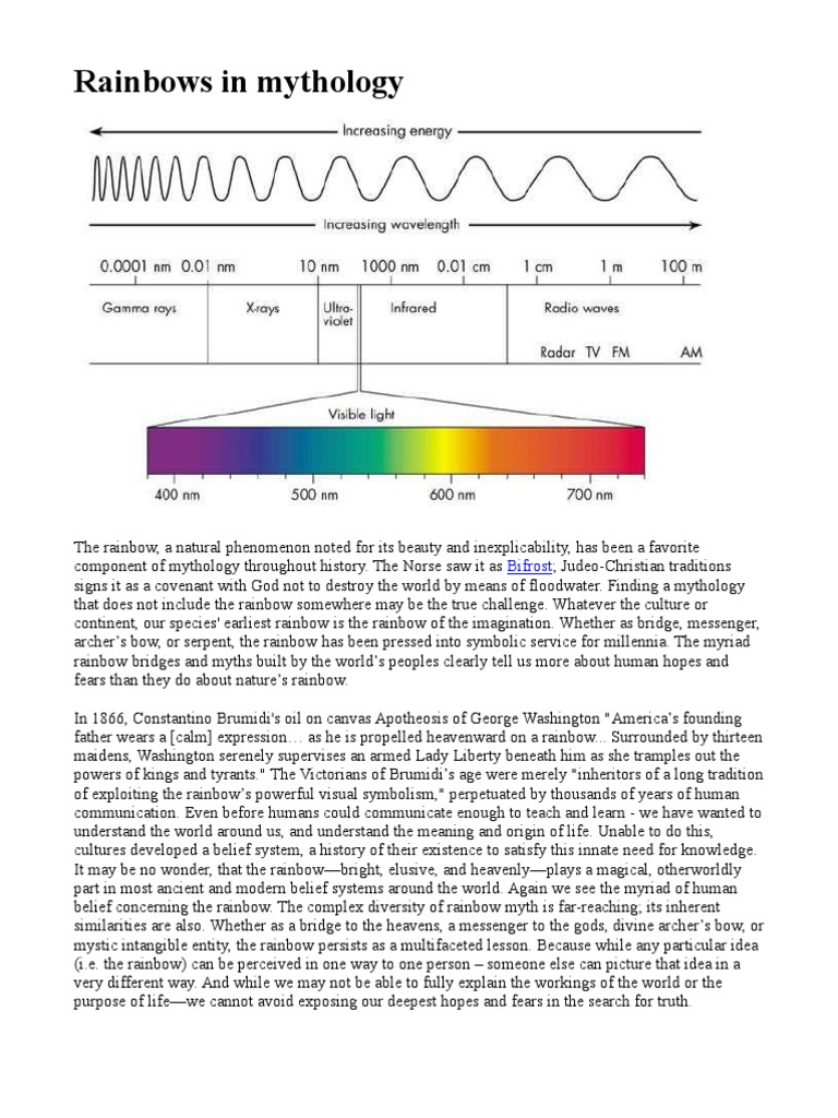 Rainbows in Mythology | PDF | Mythology