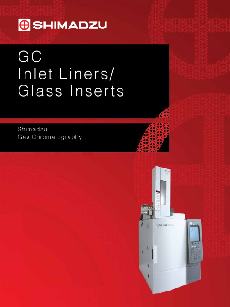 GC Liners Inserts | PDF | Gas Chromatography | Separation Processes