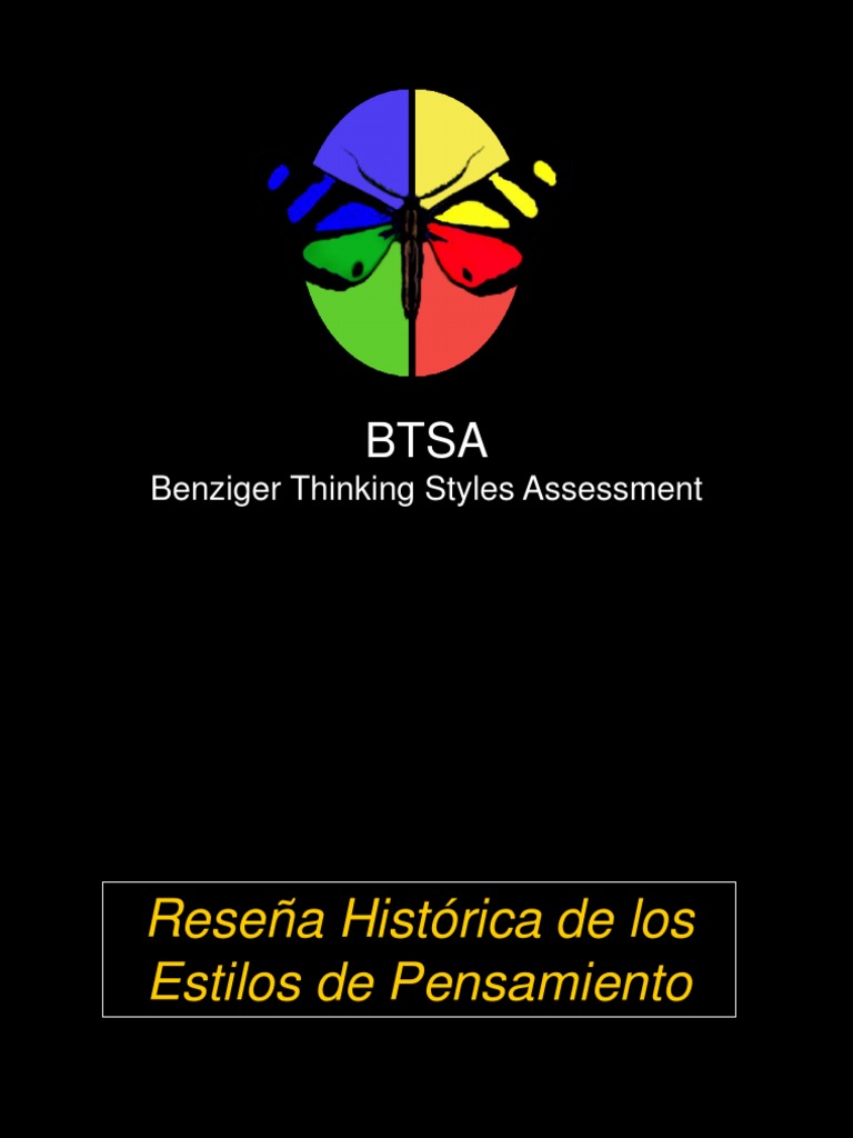 Estilos de Pensamiento Benziger | PDF | Toma de decisiones | Cerebro
