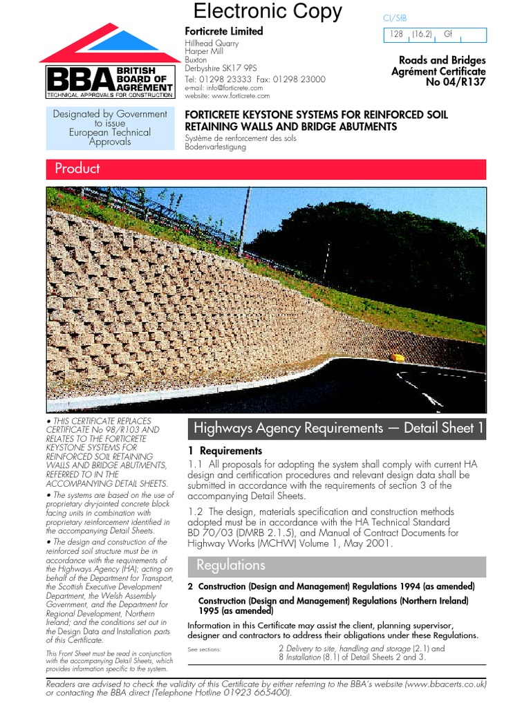 Keystone Wall.pdf | Concrete | Masonry