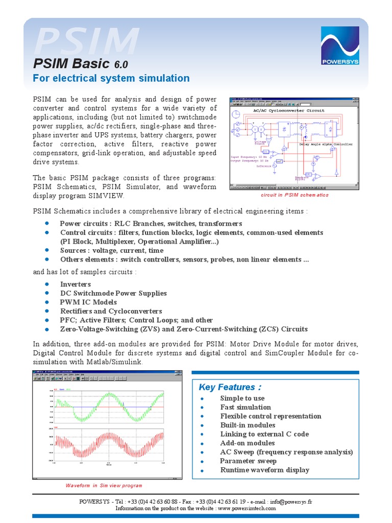 Psim Basic GB | PDF | Technology & Engineering