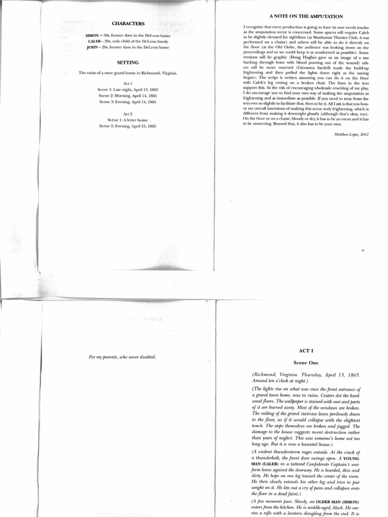 The Whipping Man | PDF