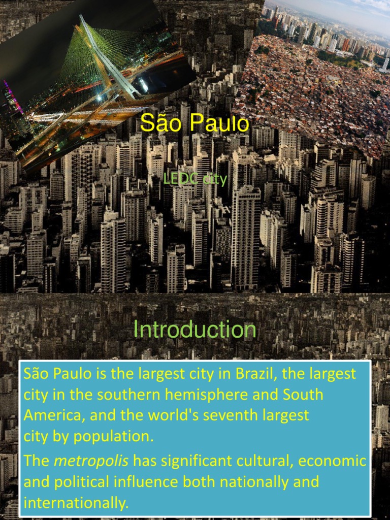 São Paulo CASE STUDY | PDF | São Paulo | Brazil