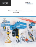 Manual de instrucciones polipastos DEMAG, serie DH | Corriente eléctrica | Seguridad y salud ...