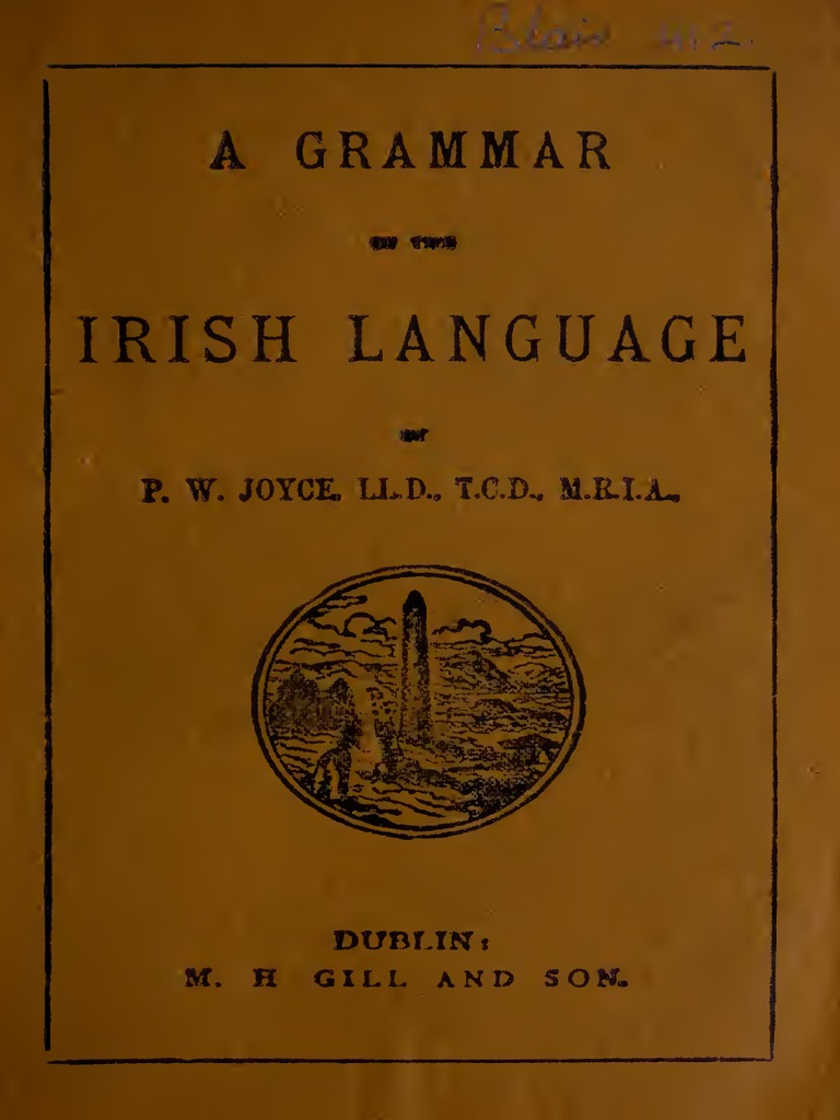 A Grammar of The Irish Language (1878) | PDF