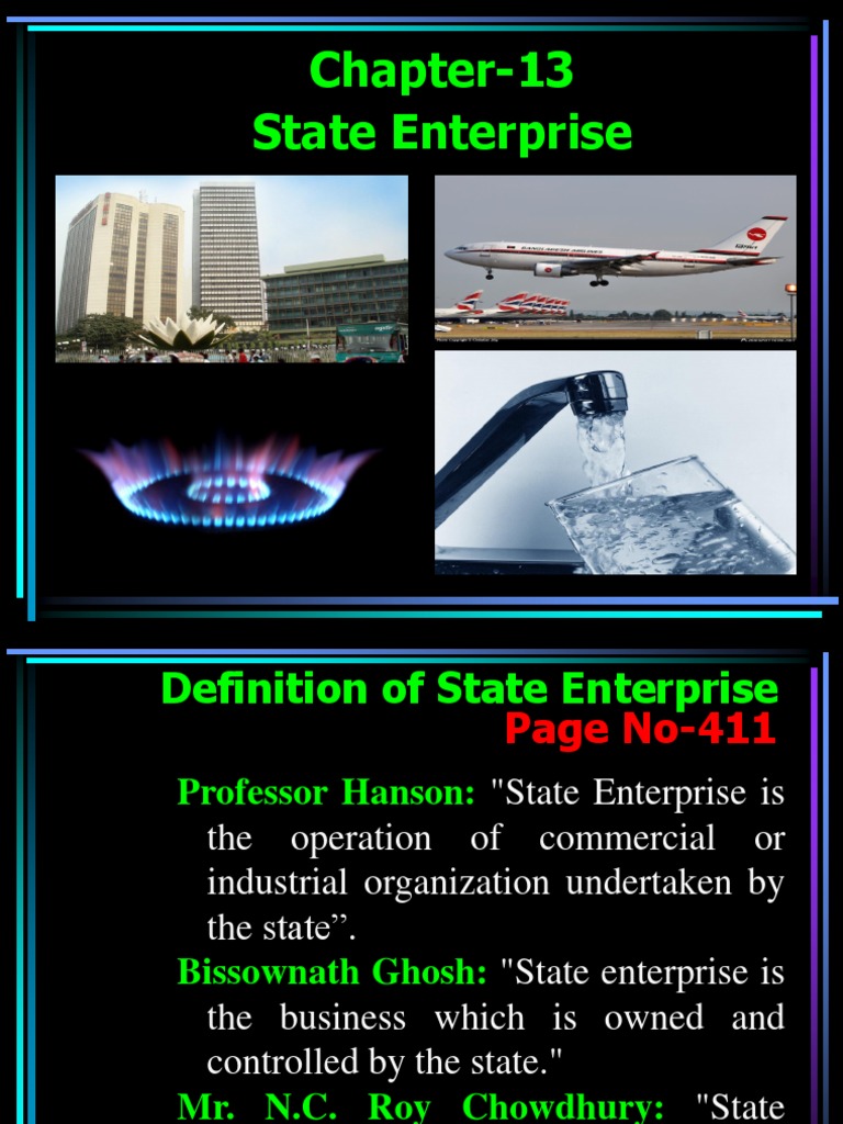 Overview of State Enterprises | PDF | State Owned Enterprise | Monopoly