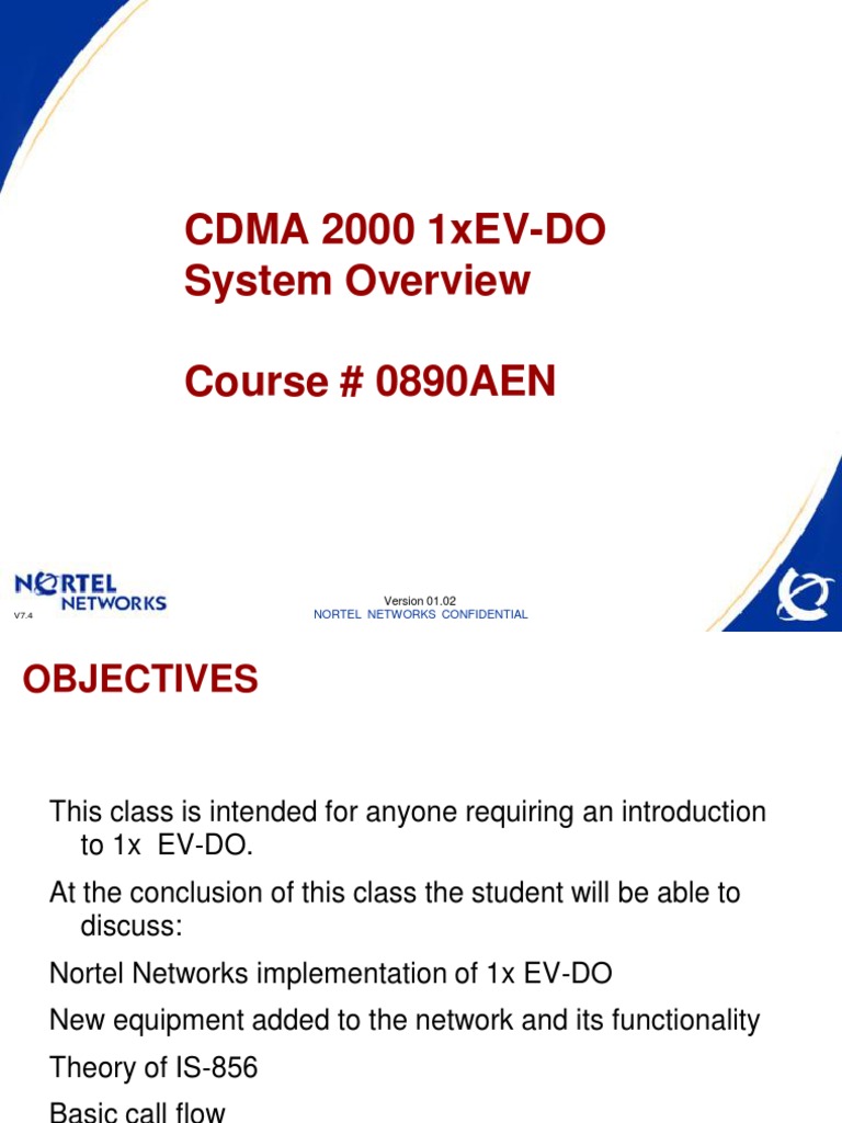 CDMA 2000 1xEV-DO System Overview2 | PDF | Osi Model | Computer Network