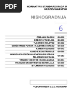 Normativi I Standardi Rada U Gradjevinarstvu | PDF