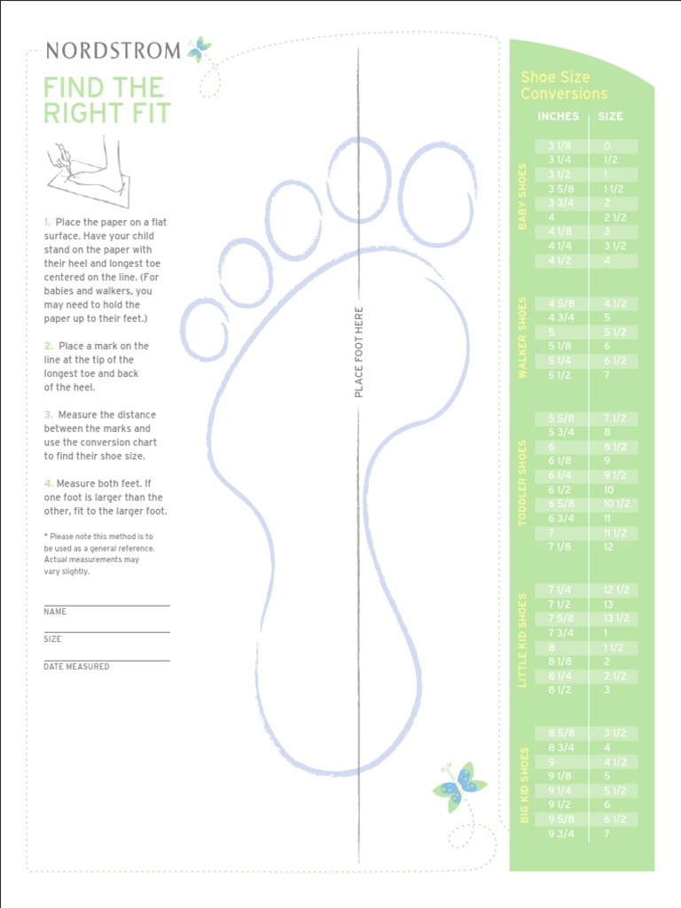 Brannock Device | PDF | Cooking, Food & Wine | Home & Garden