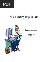 Dopamine Infusion Calculation Guide | PDF