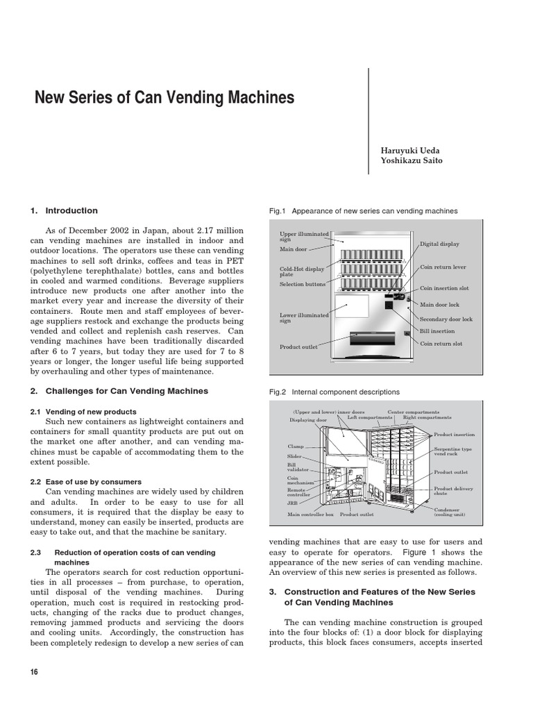 Fuji - New Series Vending Machine | PDF | Vending Machine | Java (Programming Language)