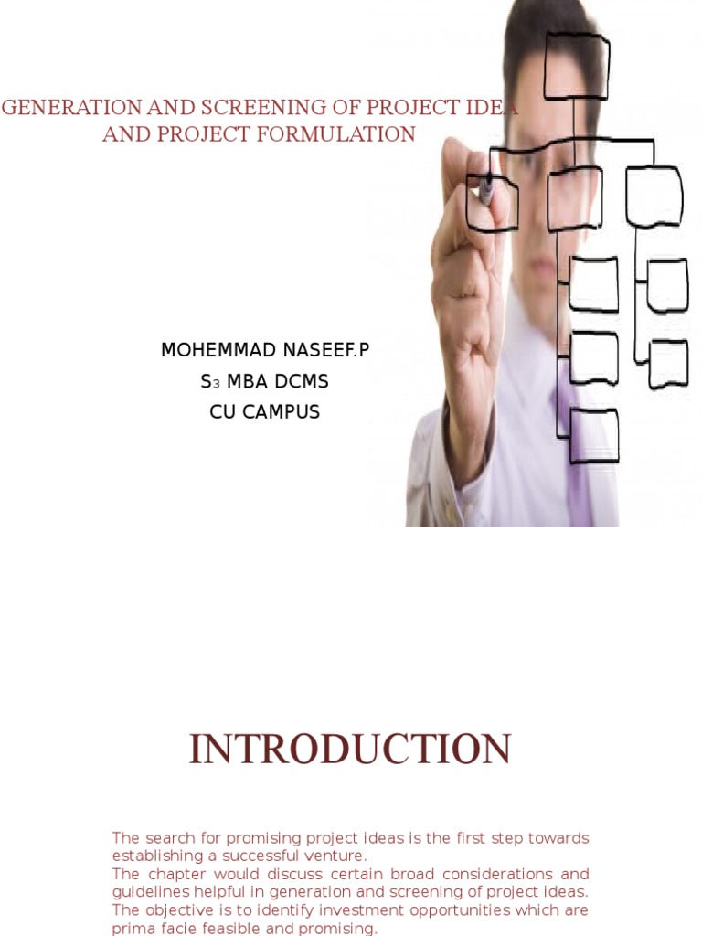 Project Idea Generation and Screening | PDF