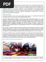 Narrative Report For Intramurals 2023 | PDF