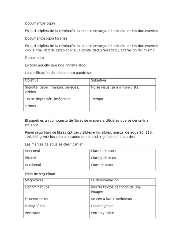 DOCUMENTOSCOPÍA | PDF | Impresora (Computación) | Papel