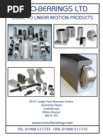 LM..UU Series Linear Bearings Overview | PDF | Engineering Tolerance ...