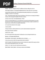 Gross Profit Multiplier Reference Chart | PDF