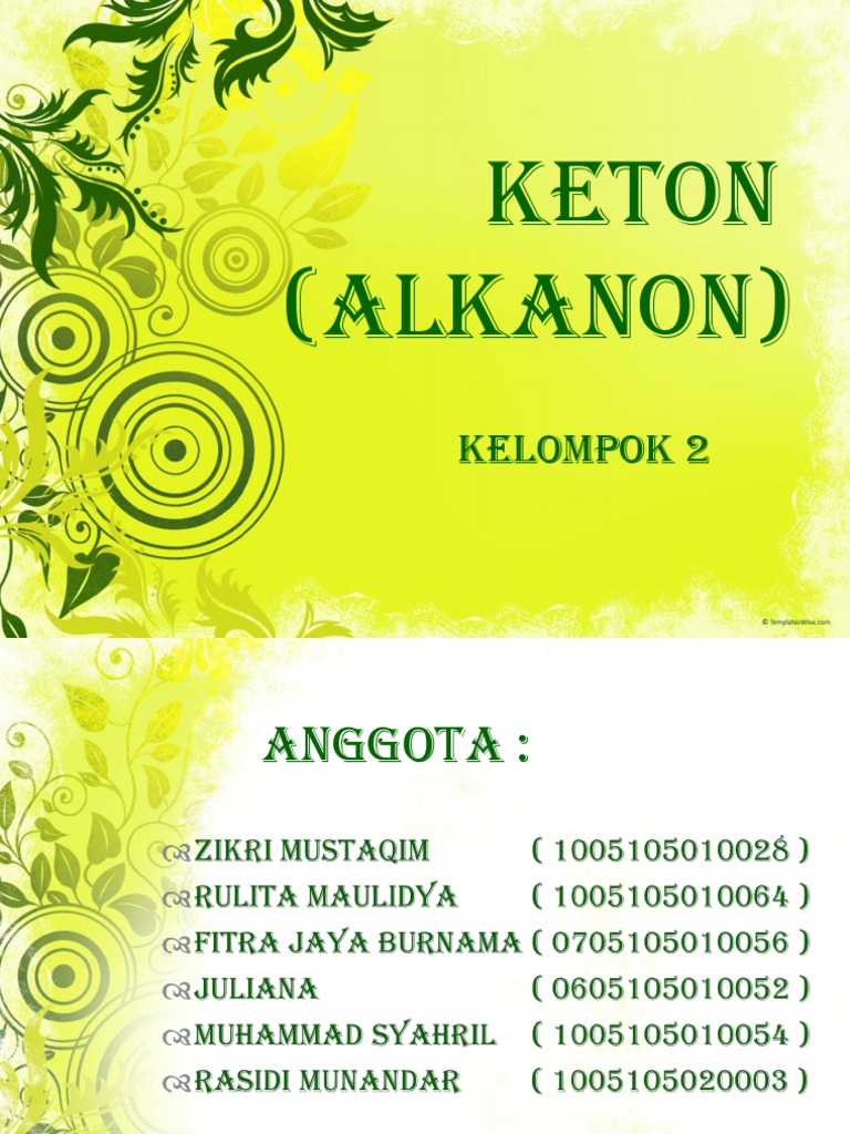 KETON | PDF