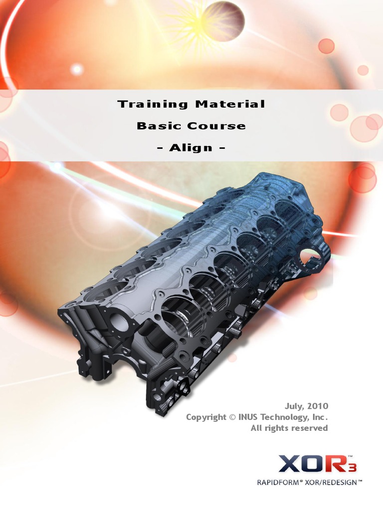 Rapidform Xor3 Tutorial 1 | PDF | Proprietary Software | Trademark