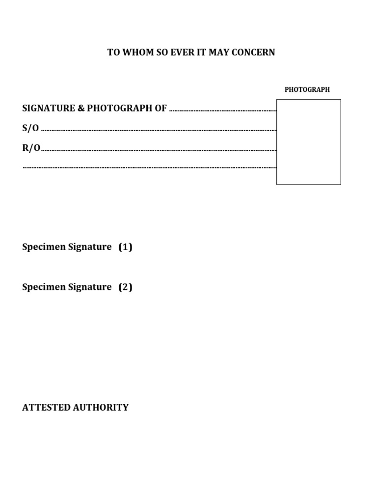 Signature Attested | PDF