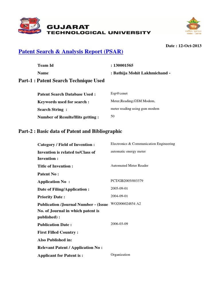 Patent PDF | PDF | Input/Output | Patent