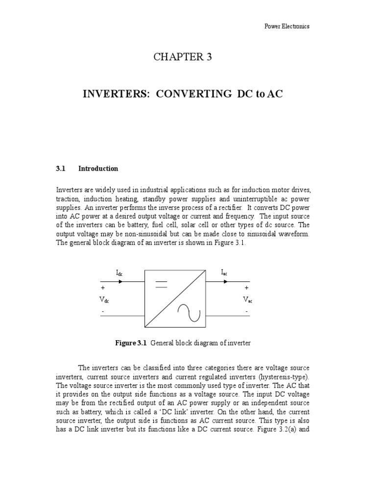 Power Electronic Module - Chapter 3 | PDF | Power Inverter | Power ...