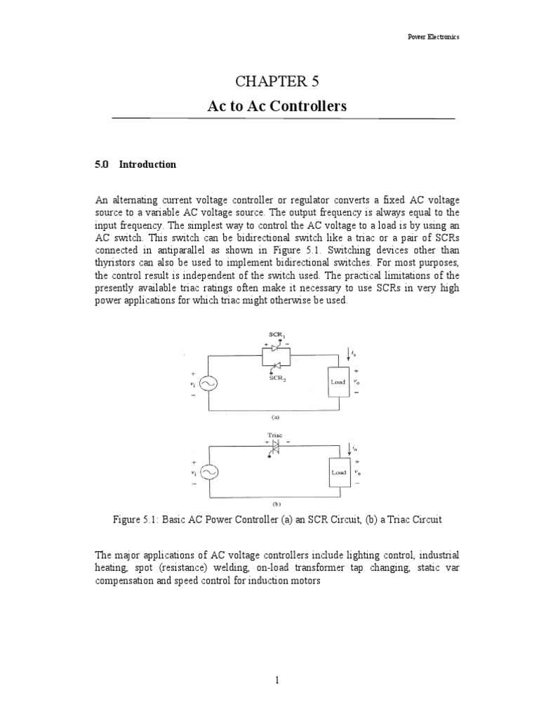 Power Electronic Module - Chapter 5 | PDF | Power Electronics | Root ...