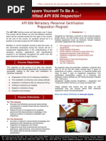 API 936: Refractory Installation Guide | PDF | Refractory | Concrete