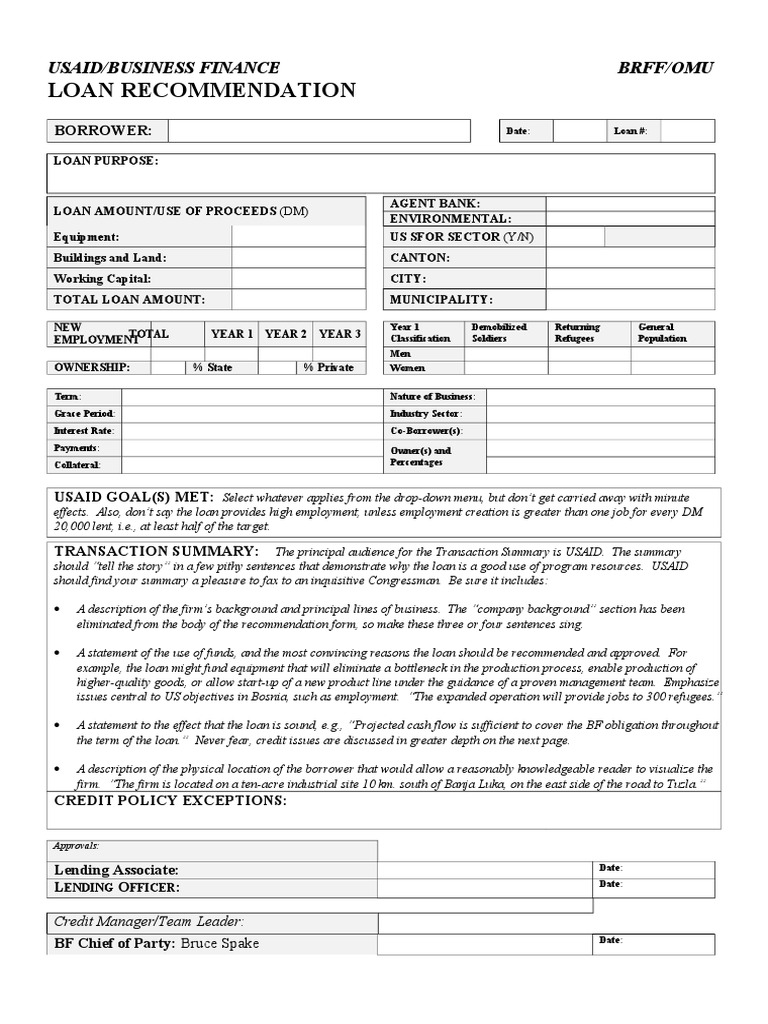 Loan Recommendation For Loan Approval | PDF | Loans | Corporations