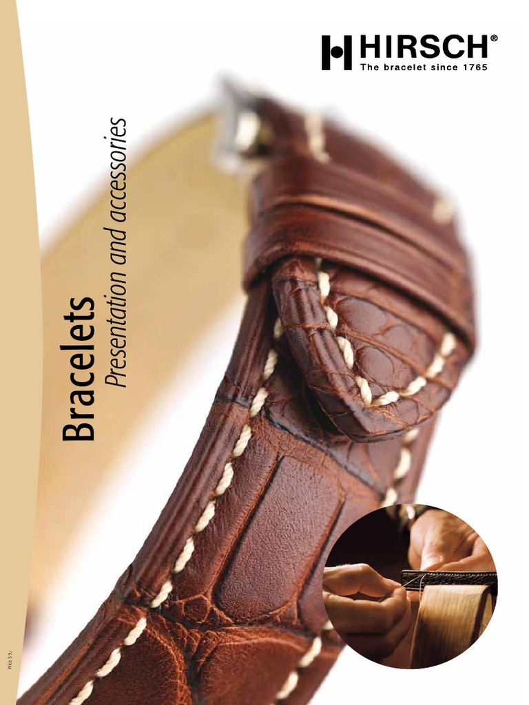 Hirsch Watch Straps | PDF | Adhesive | Leather