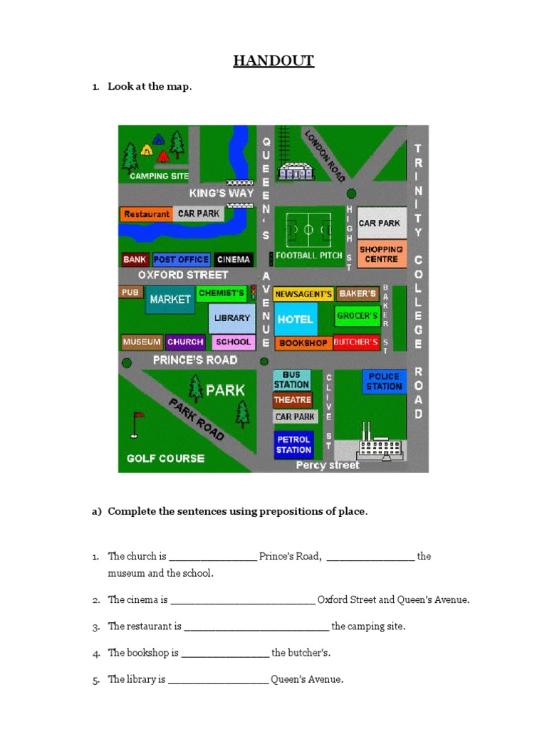 Handout: 1. Look at The Map | PDF