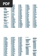 Too Many Types Spreadsheet - Google Drive | PDF