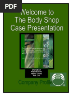 The Body Shop: Mission Statement: "A Company With A Difference" and The ...