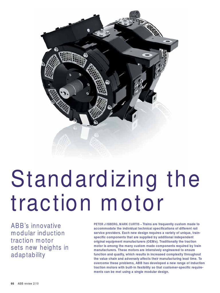 Traction Motor | Engines | Efficient Energy Use