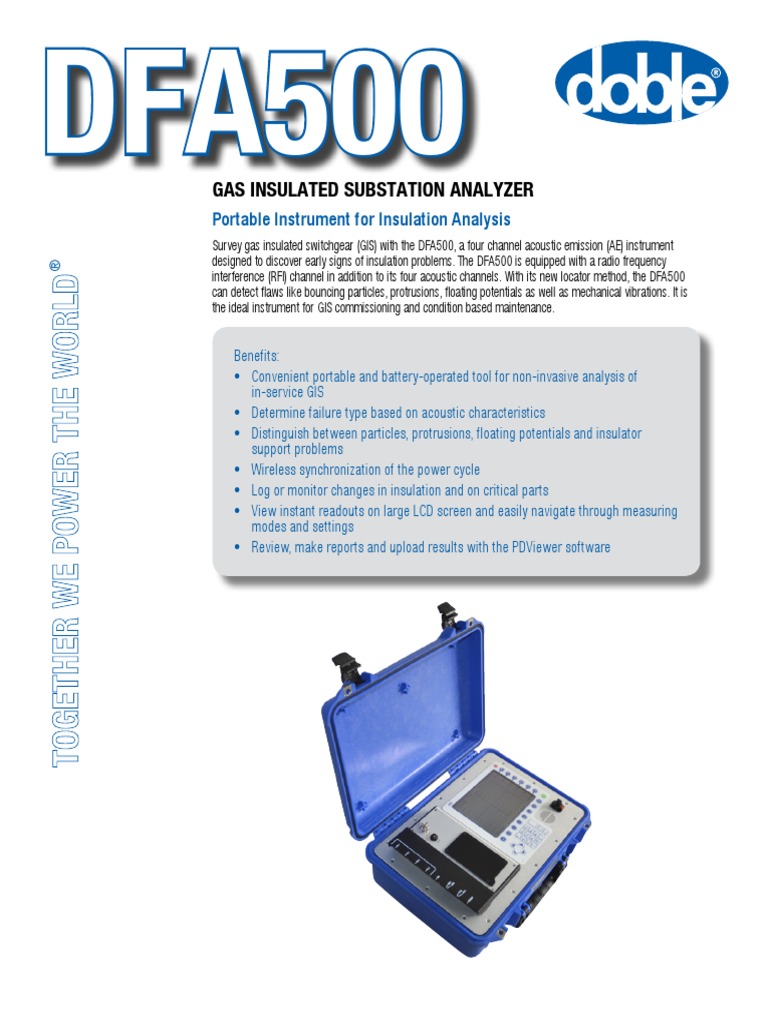 Dfa500 Brochure 04-13 Us HR | PDF | Usb | Personal Computers