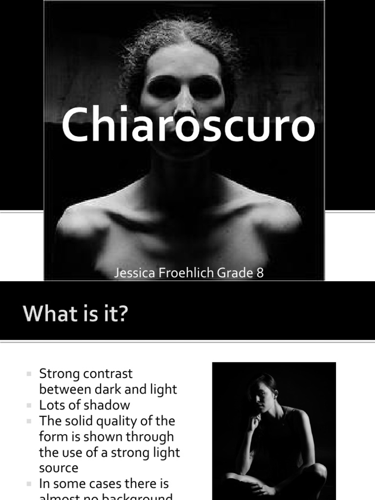 Chiaroscuro Art Technique Explained | PDF