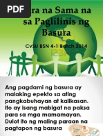 Waste Management Tagalog | PDF