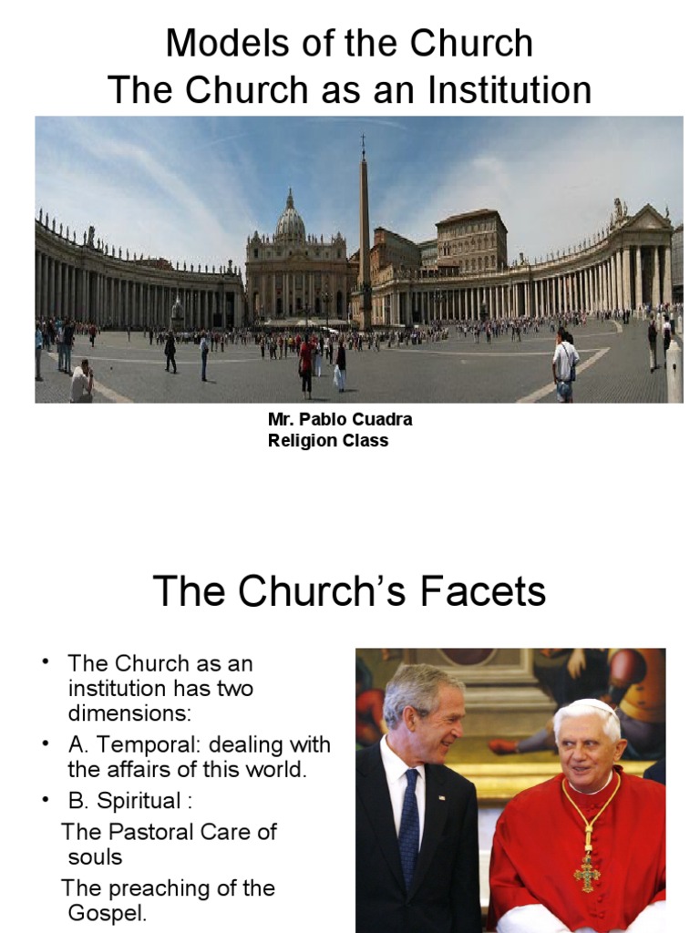 Models of The Church | Download Free PDF | Catholic Church | Pope
