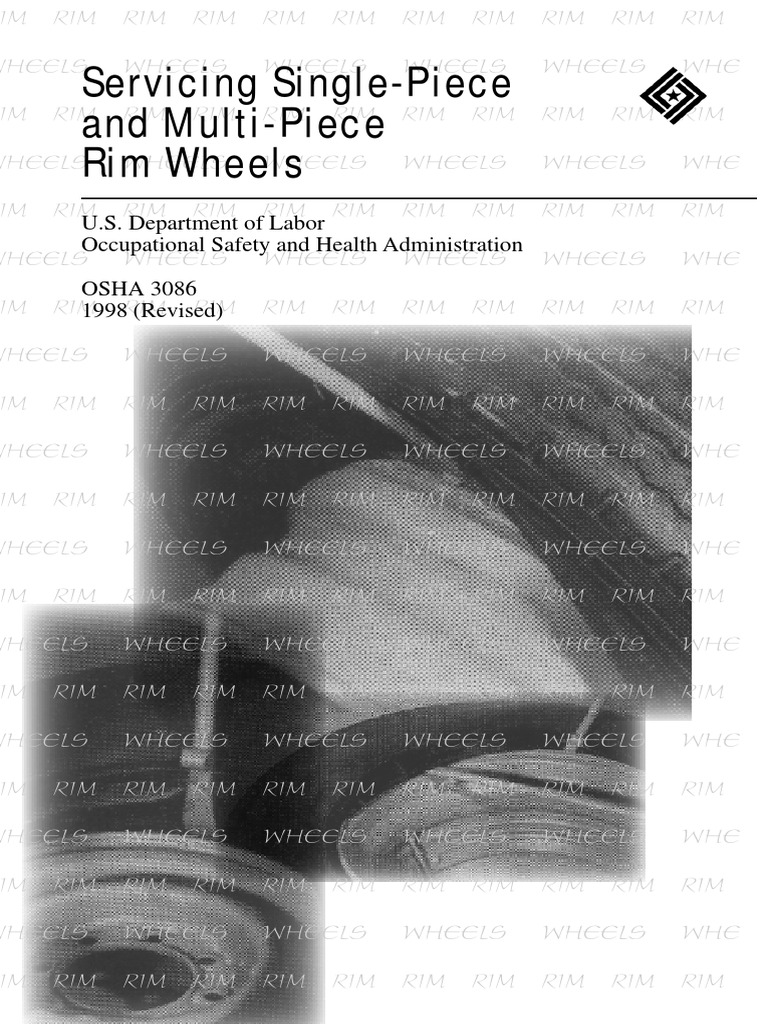 OSHA Guidelines for Rim Wheel Safety | PDF | Occupational Safety And ...